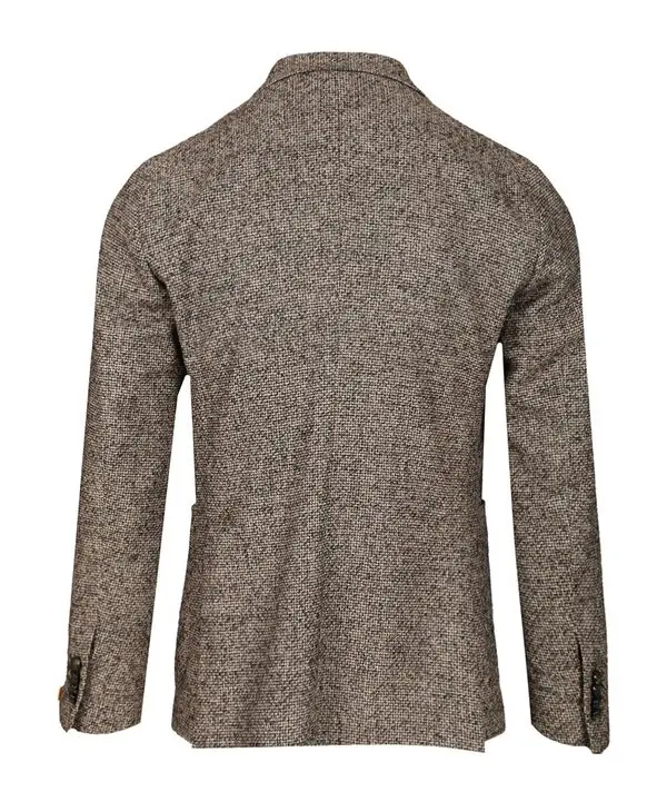 Tagliatore Double-breasted Textured Blazer - Multicolor