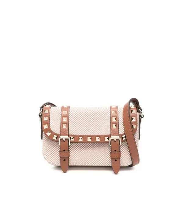 Valentino Garavani Rockstud Foldover Top Mini Crossbody Bag