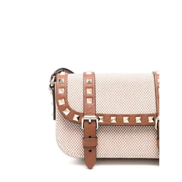 Valentino Garavani Rockstud Foldover Top Mini Crossbody Bag