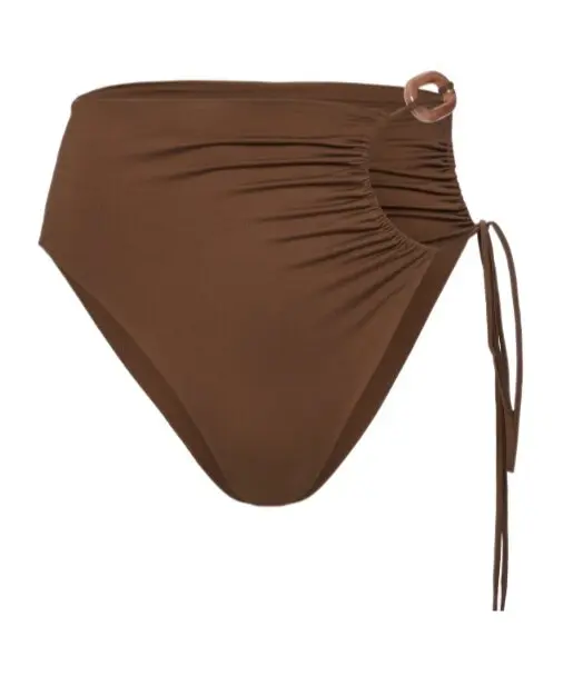 Magda Butrym High-waisted Swim Bottoms - Brown