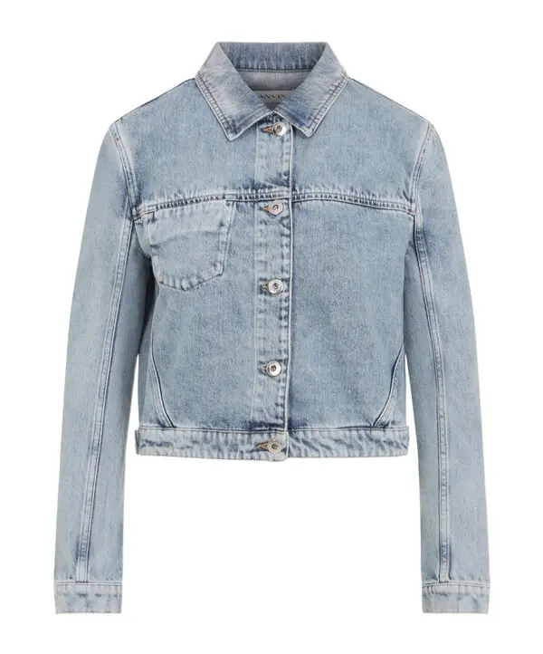 LANVIN Short Denim Jacket