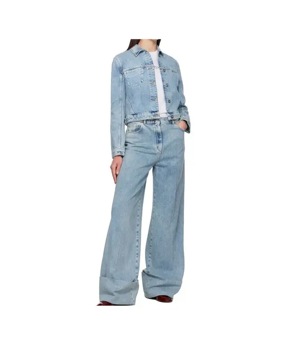LANVIN Short Denim Jacket