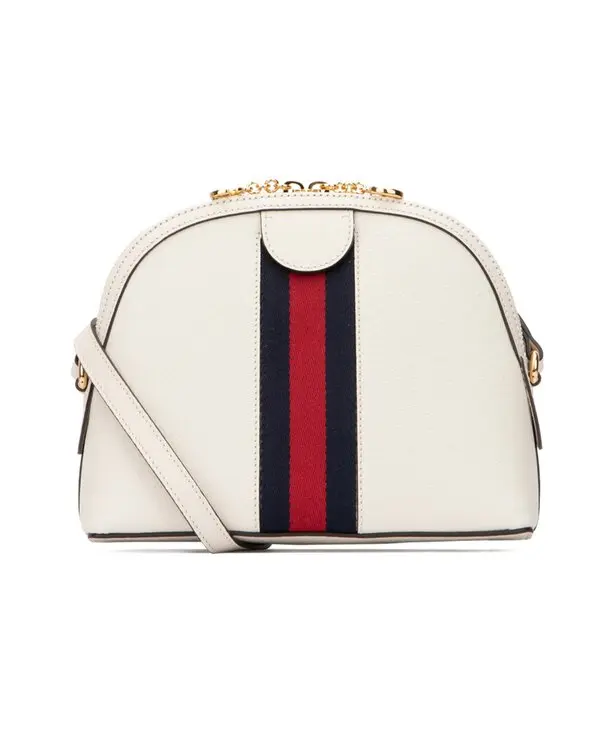 Gucci Ophidia Small Shoulder Bag - White