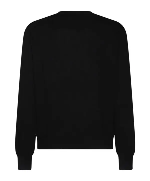 VIVIENNE WESTWOOD Alex Orb Embroidered Crewneck Jumper - Black