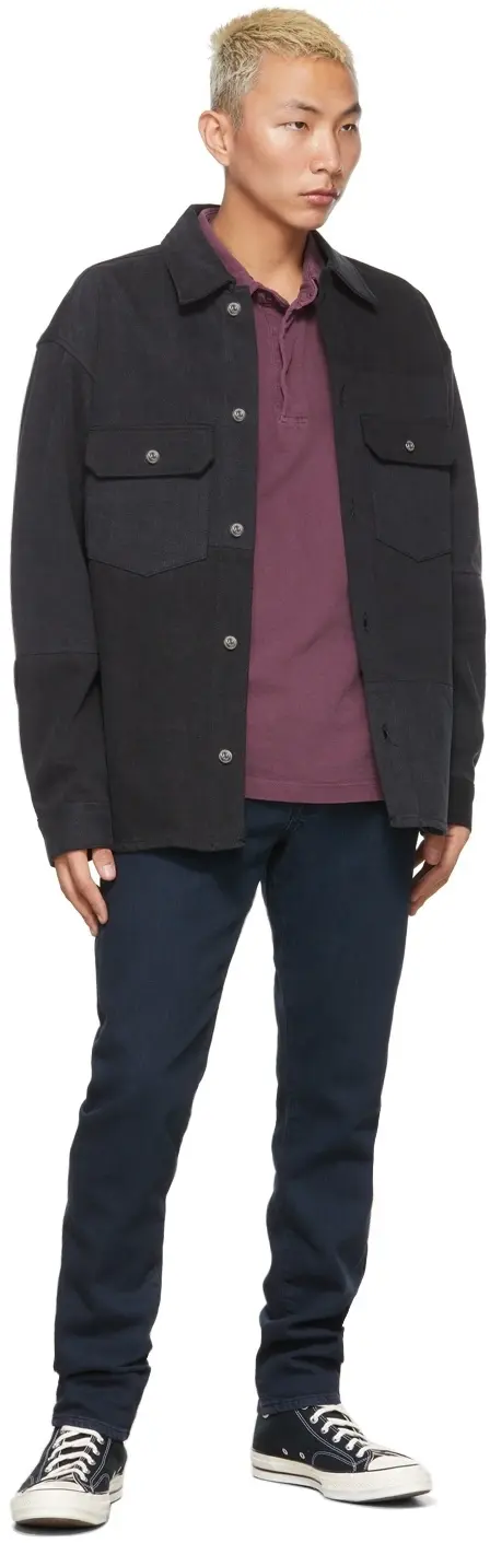 FRAME Slim Fit Jeans - Black