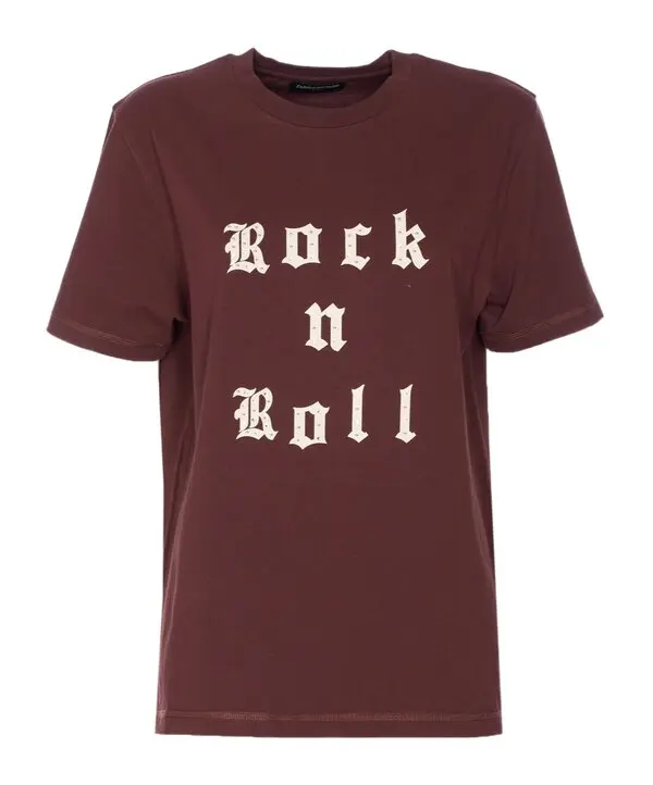 Zadig&Voltaire Edwin Embellished Logo T-shirt - Red