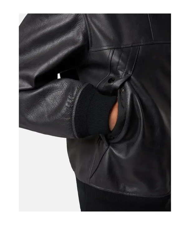 Stone Island Logo Detail Hooded Bomber Jacket