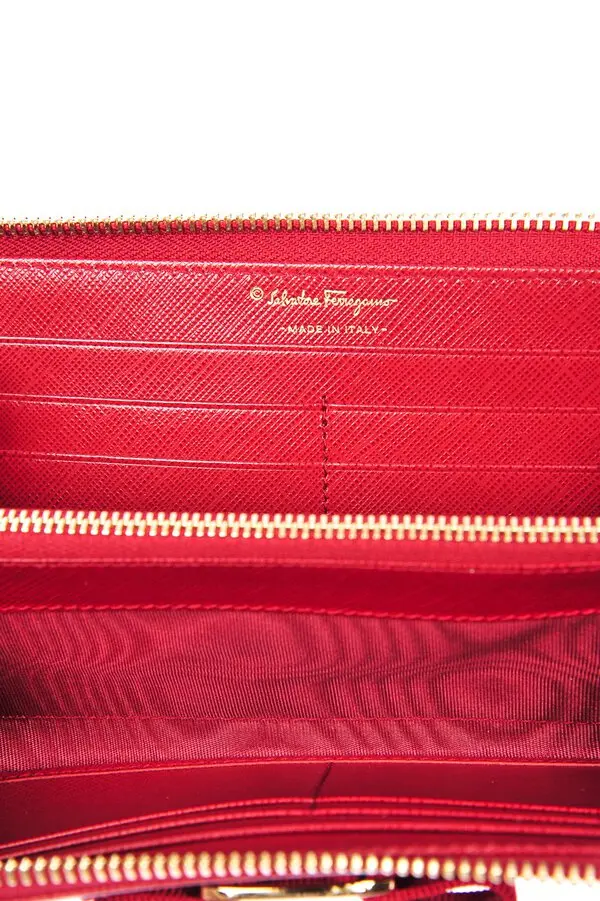 FERRAGAMO Logo Long Purse