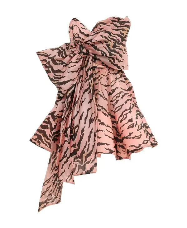 Zimmermann Matchmaker Bow Mini Dress