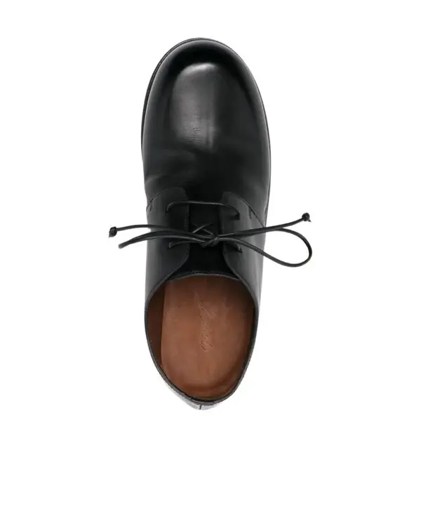Marsèll Muso Round Toe Lace-up Derby Shoes - Black