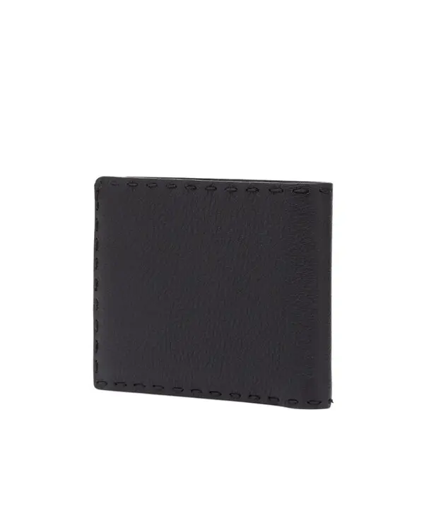 Fendi Selleria Bi-fold Wallet - Black