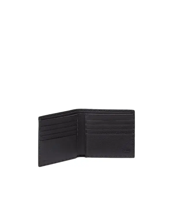 Fendi Selleria Bi-fold Wallet - Black