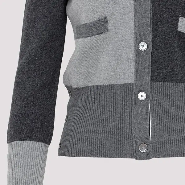 Thom Browne 4-bar Colour Block Cardigan
