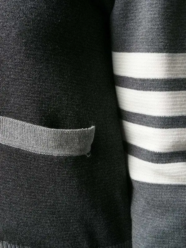 Thom Browne 4-bar Colour Block Cardigan