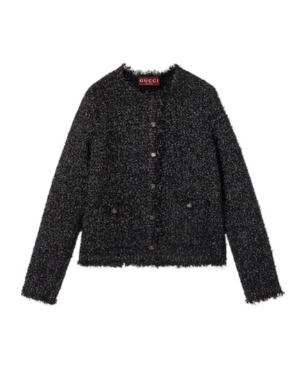 Gucci Tweed Cardigan