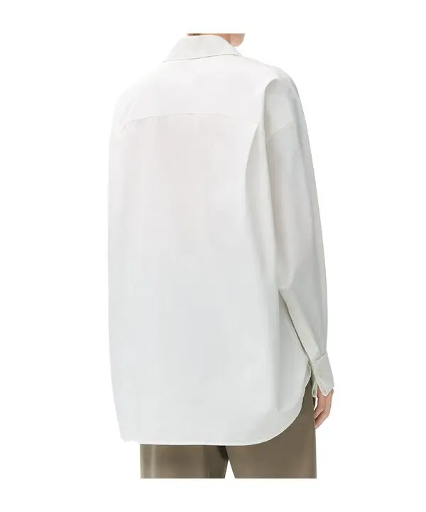 Loewe Embroidered Draped Shirt