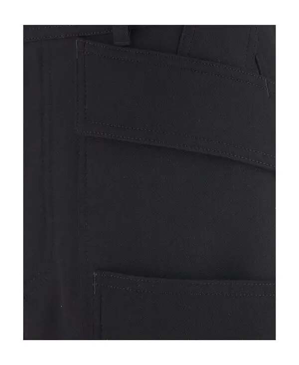 Burberry Panel Detailed Straight Leg Shorts