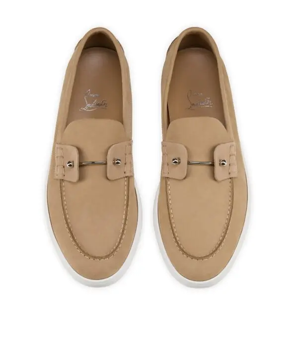 CHRISTIAN LOUBOUTIN Chambeliboat Slip-on Loafers - Brown