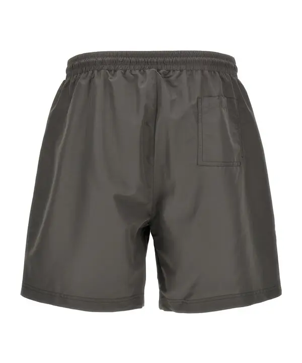Brunello Cucinelli Drawstring Swim Shorts - Gray