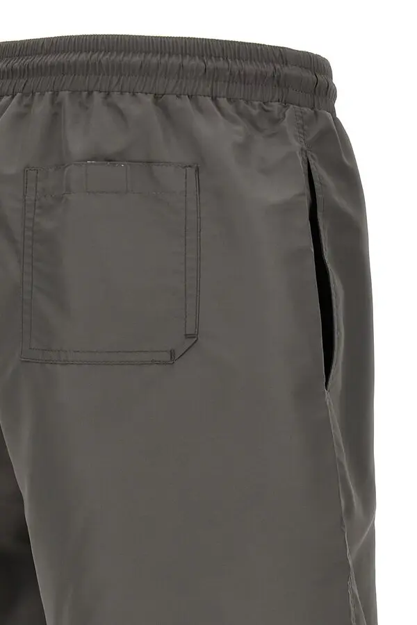 Brunello Cucinelli Drawstring Swim Shorts - Gray