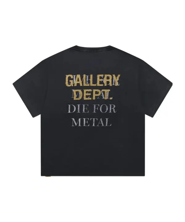 GALLERY DEPT. Live For Metal T-shirt - Black