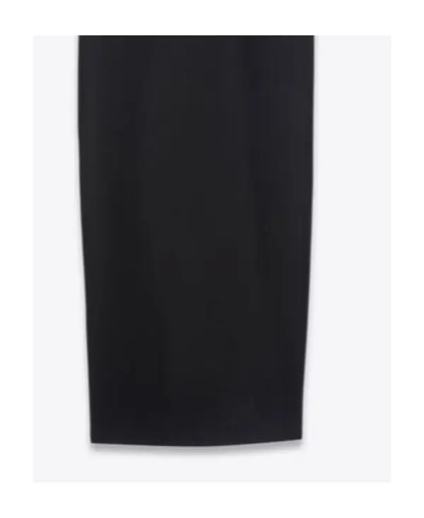 Saint Laurent Cut-out Detailed Midi Dress
