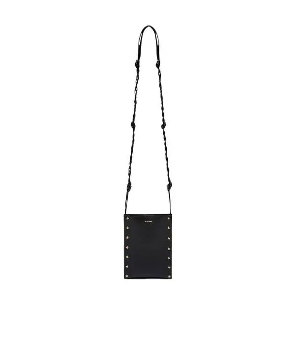 JIL SANDER Stud Embellished Shoulder Bag