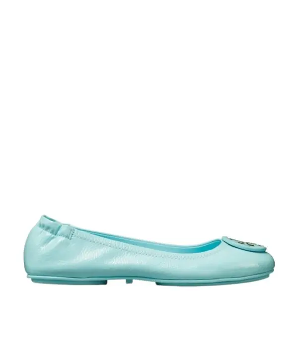 Tory Burch Minnie Travel Ballet Flats - Blue