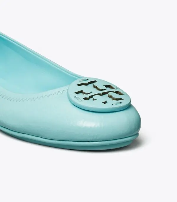 Tory Burch Minnie Travel Ballet Flats - Blue