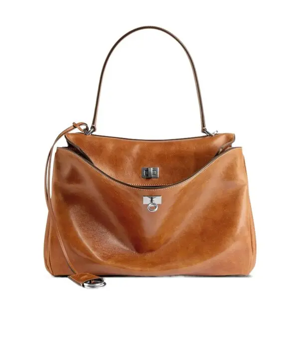 Balenciaga Rodeo Medium Handbag - Brown