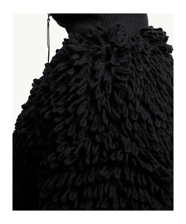 Moncler X Ee72 Edward Enninful Zip-up Wool Blend Cardigan