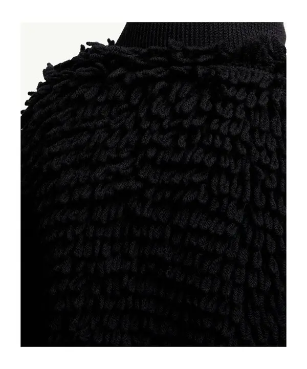 Moncler X Ee72 Edward Enninful Zip-up Wool Blend Cardigan