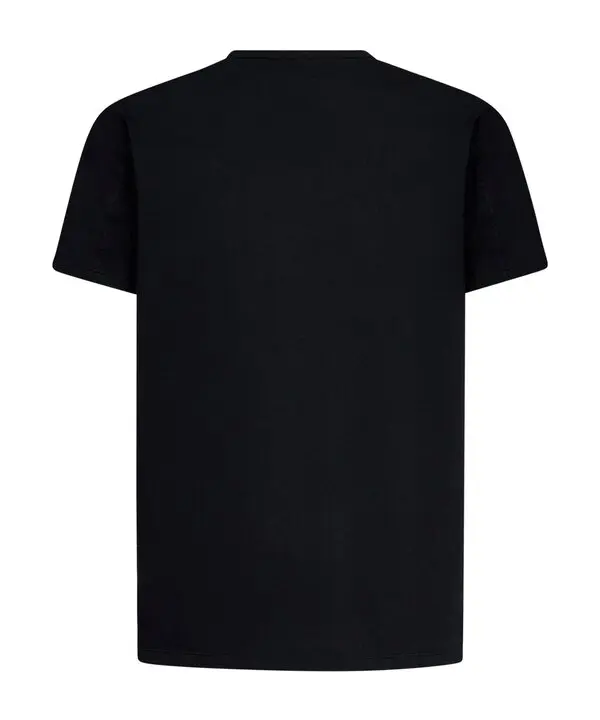 C.P. COMPANY Logo-print Cottont-shirt - Black