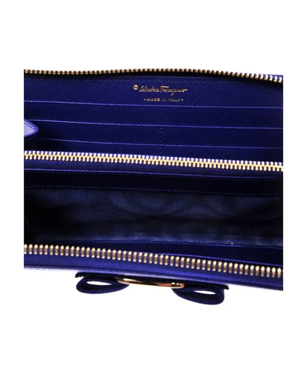 FERRAGAMO Bow Detail Logo Wallet