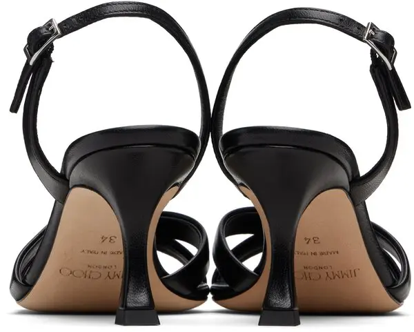 JIMMY CHOO Elsy 70 High-heeled Sandals - Black