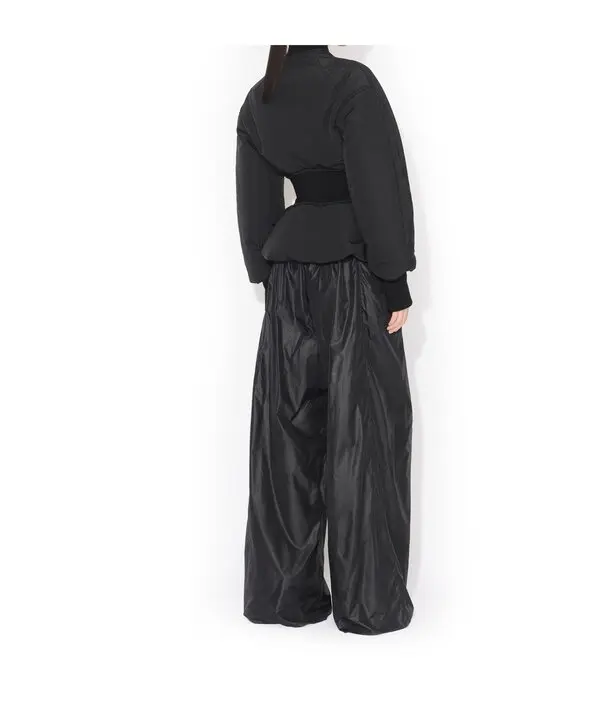 Alaïa High-waisted Wide-leg Pants