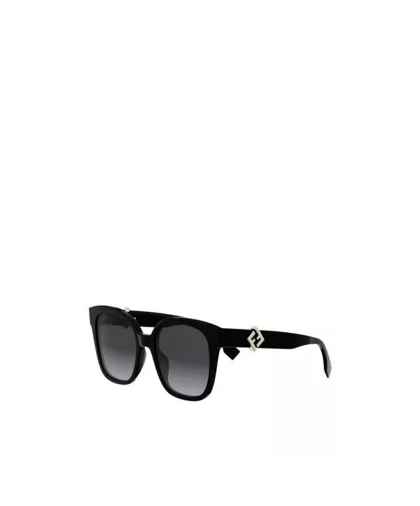 Fendi Square Frame Sunglasses - Black