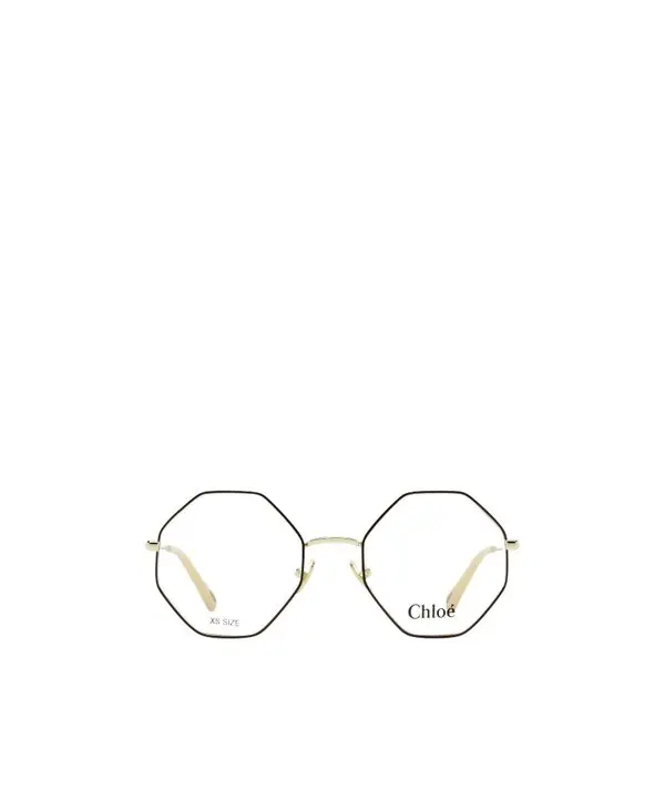Chloé Octagonal Frame Eyeglasses - White