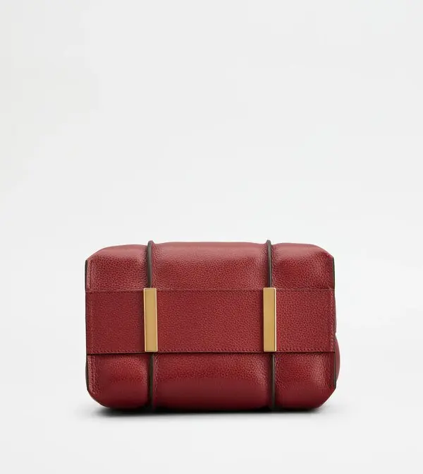 TOD'S Timeless Mini Shopping Bag - Red