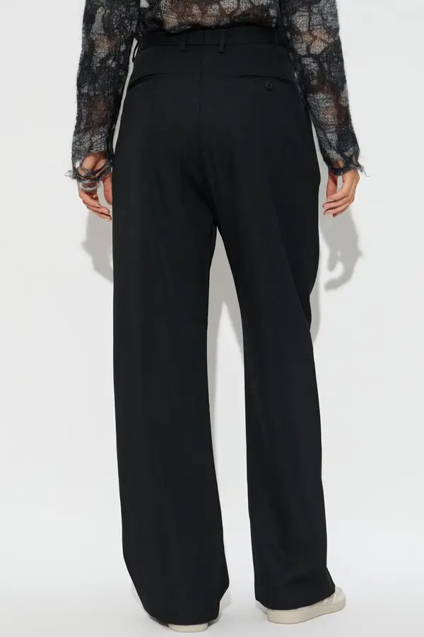 R13 Pleated Wool Trousers