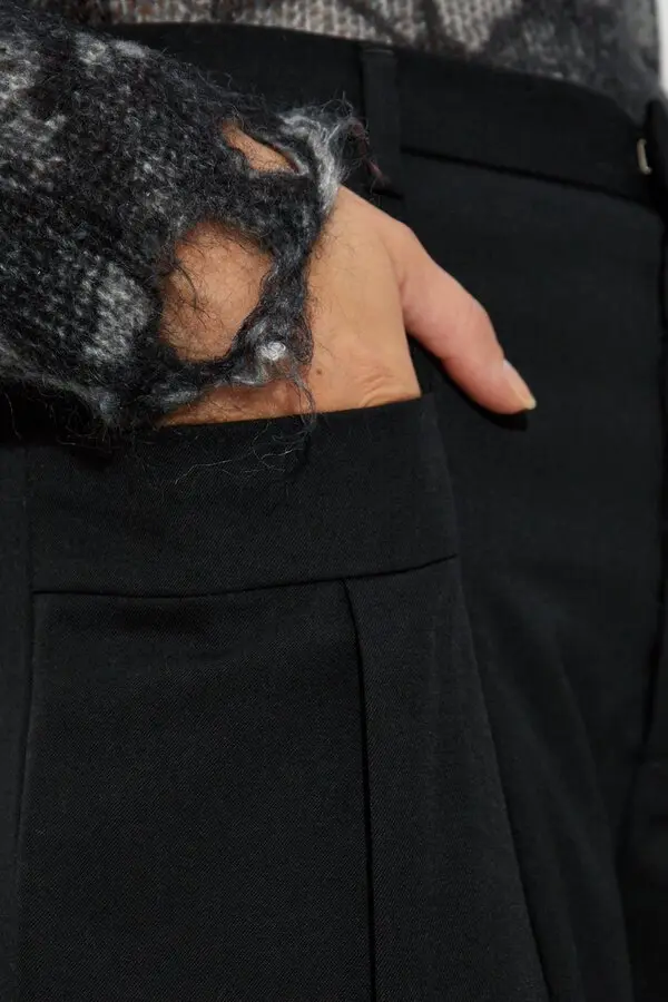 R13 Pleated Wool Trousers
