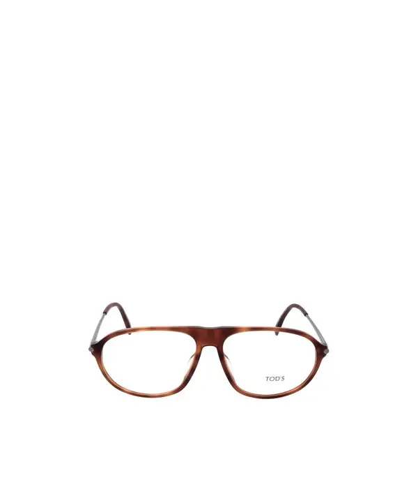 TOD'S Geometric Frame Eyeglasses - White