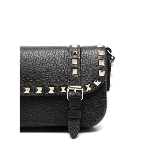 Valentino Garavani Rockstud Foldover Top Crossbody Bag