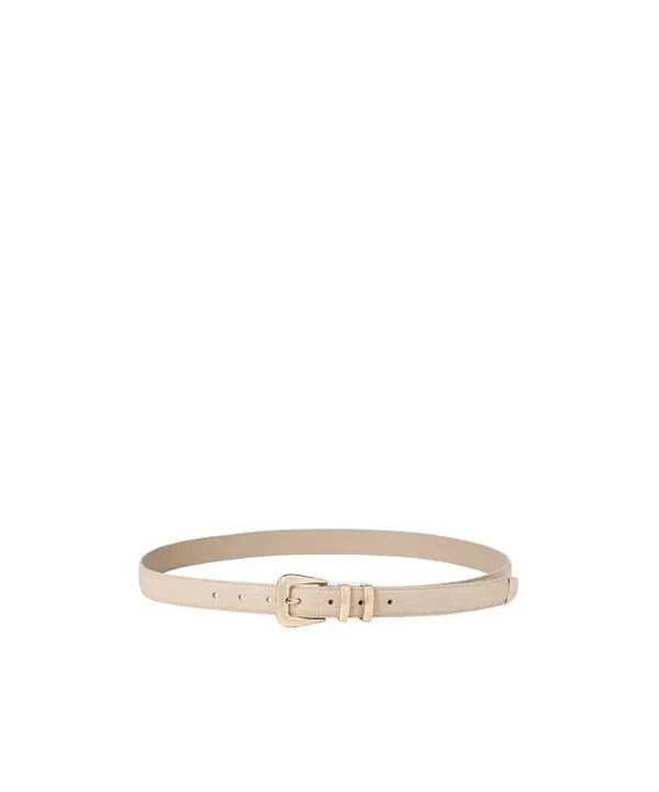 Brunello Cucinelli Embossed Buckle Fastened Belt - Nude