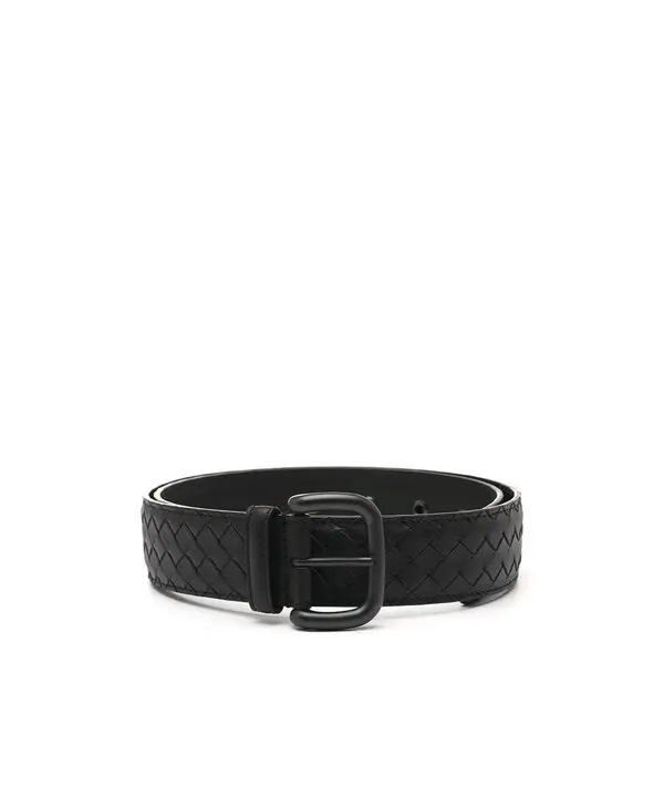 Bottega Veneta Braided Leather Belt - Brown