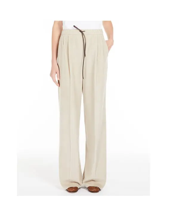 Max Mara Lerici Corduroy Drawstring Trousers