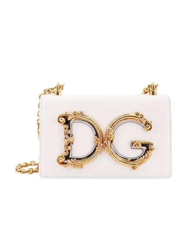 Dolce & Gabbana Logo Plaque Shoulder Bag