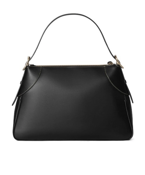 Gucci Gg Emblem Large Shoulder Bag - Black