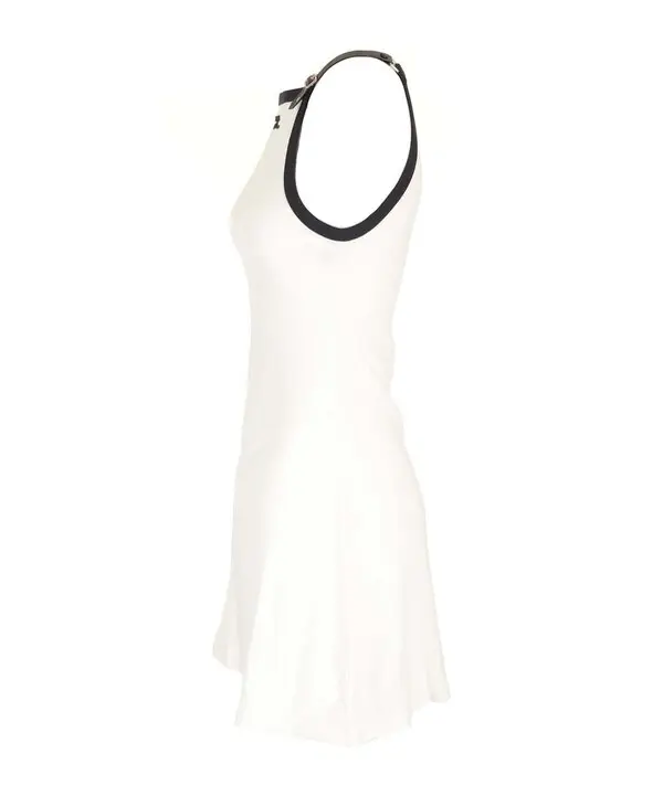 COURREGES Sleeveless Buckle Detail Dress - No