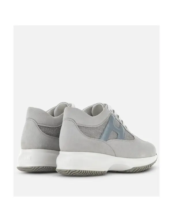 Hogan Interactive Lace-up Sneakers - Gray